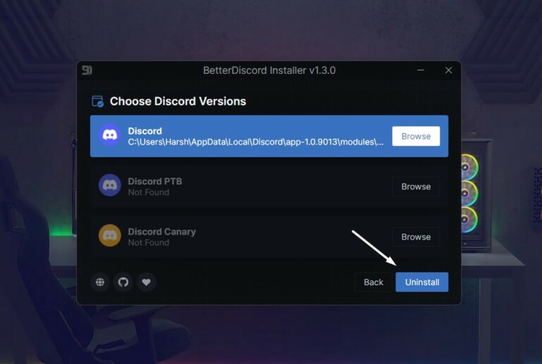 How to Fix BetterDiscord Not Working in Windows 11 - GeekChamp