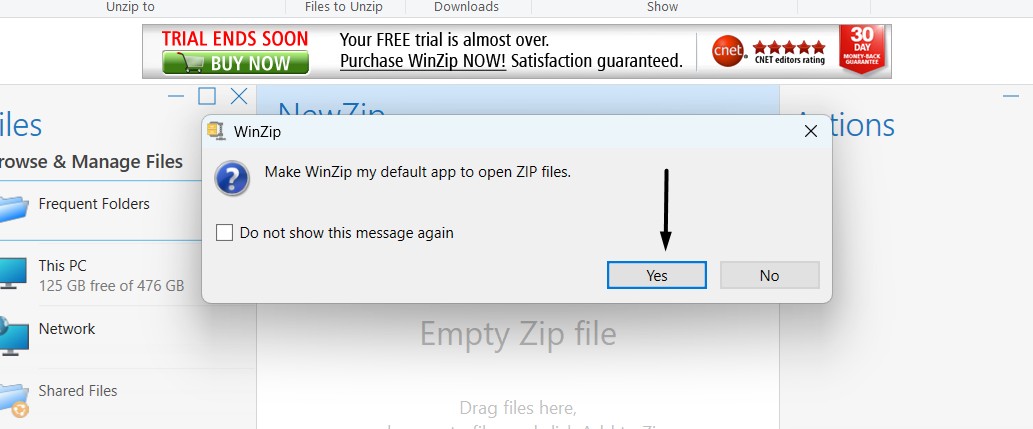 How To Install and Use WinZip on Windows 11 - GeekChamp