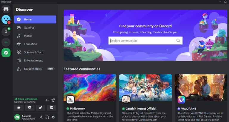 How to Install and Use Discord on Windows 11 - GeekChamp