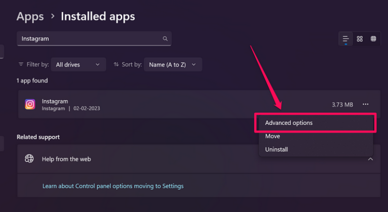 How to Fix Instagram App Not Working in Windows 11 - GeekChamp