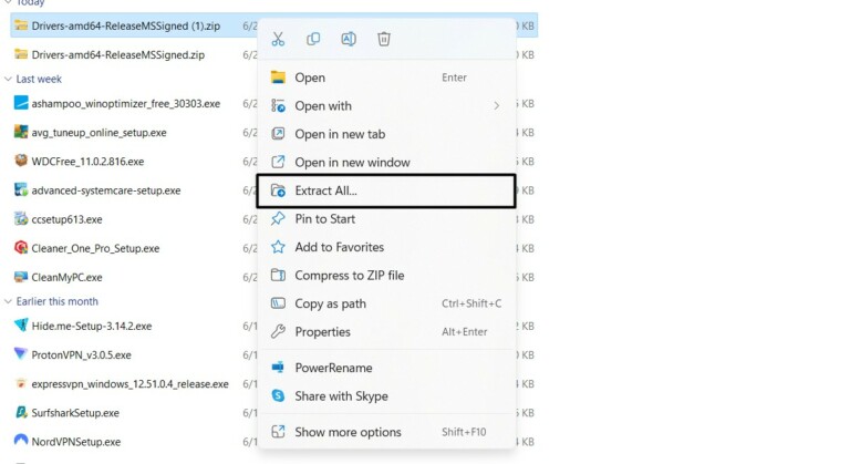How to Zip or Unzip Files in Windows 11 - GeekChamp