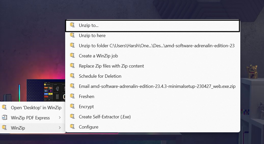 How To Install and Use WinZip on Windows 11 - GeekChamp