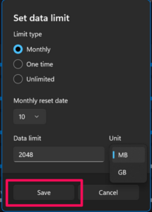 How to Limit Data Usage in Windows 11 - GeekChamp