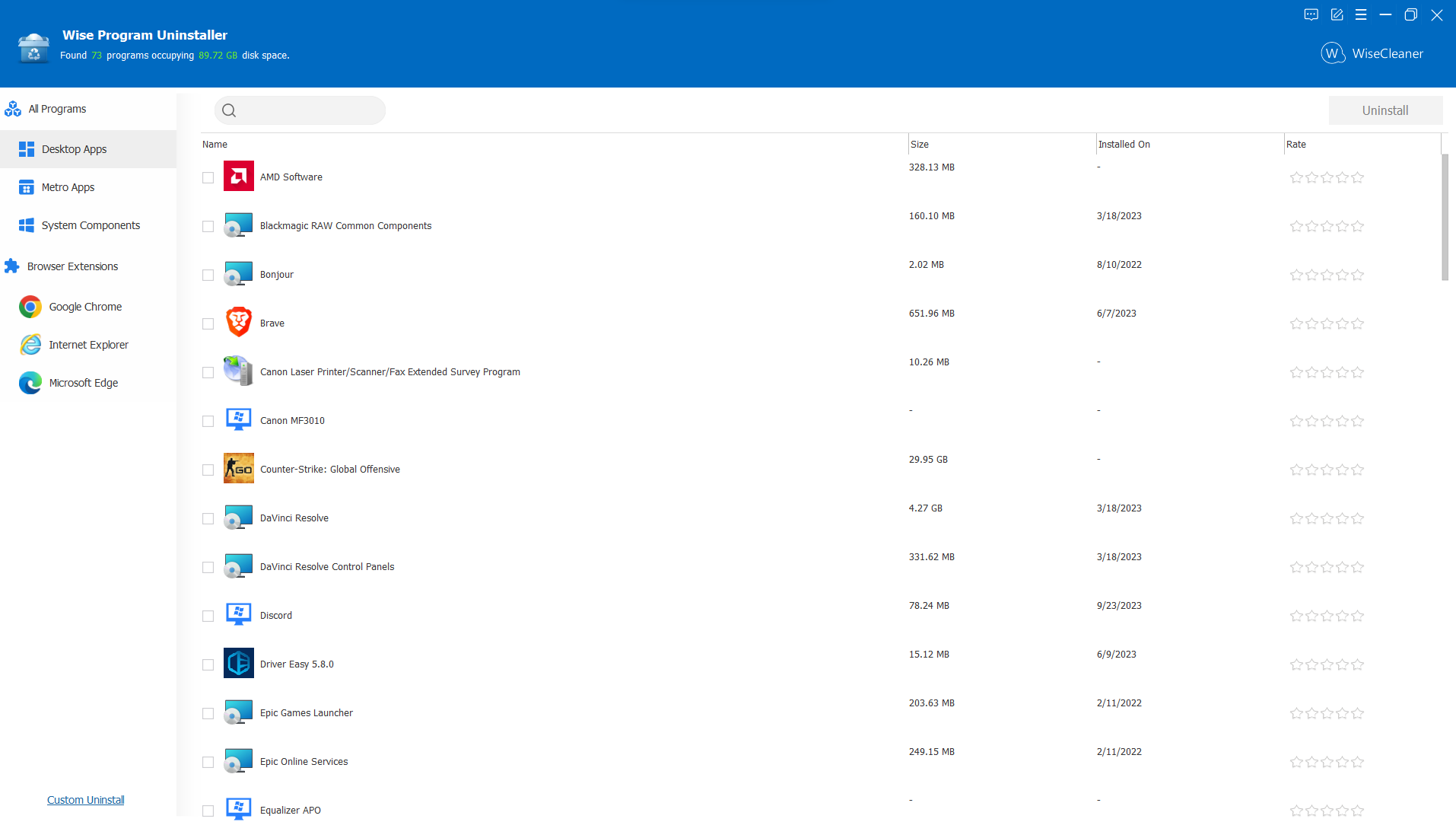 Best Uninstaller For Windows 11 - GeekChamp
