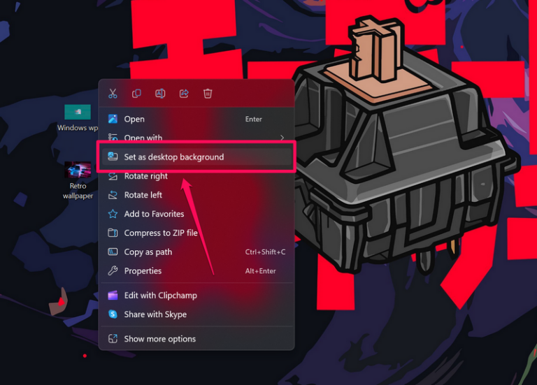 How to Change the Desktop Background in Windows 11 - GeekChamp