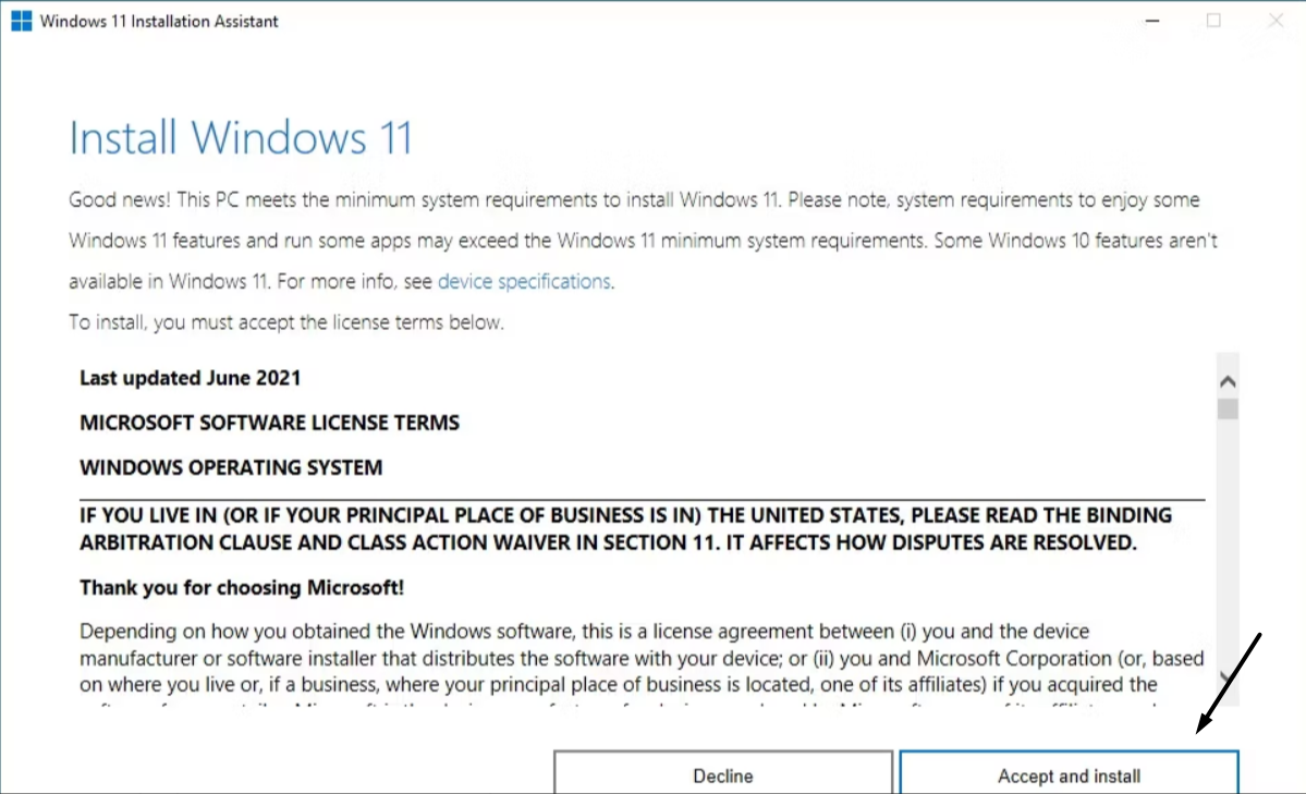 How to Use Windows 11 Installation Assistant - GeekChamp