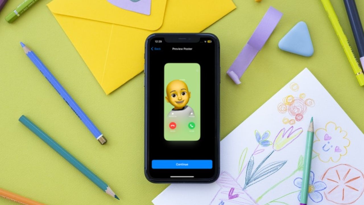 How to Create a Memoji Contact Poster on iPhone in iOS 17 - GeekChamp