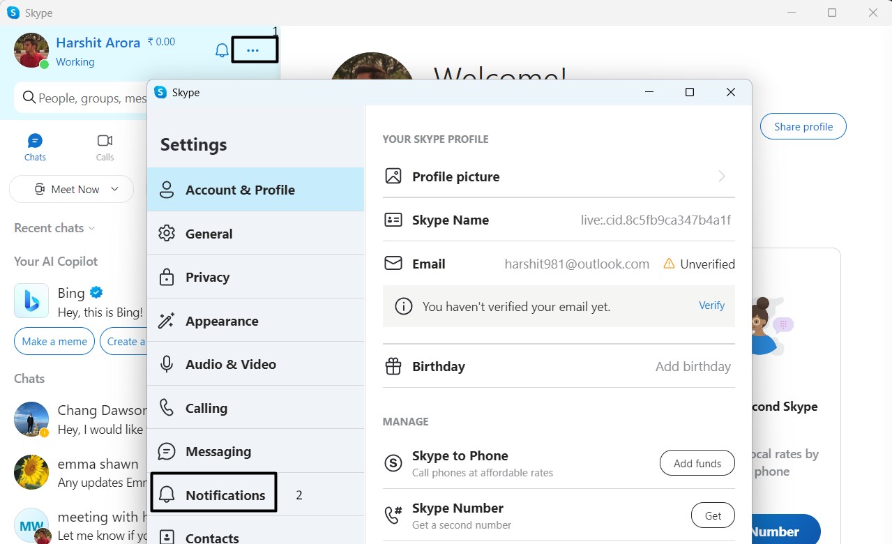 How to Fix Skype Notifications Not Working in Windows 11 - GeekChamp