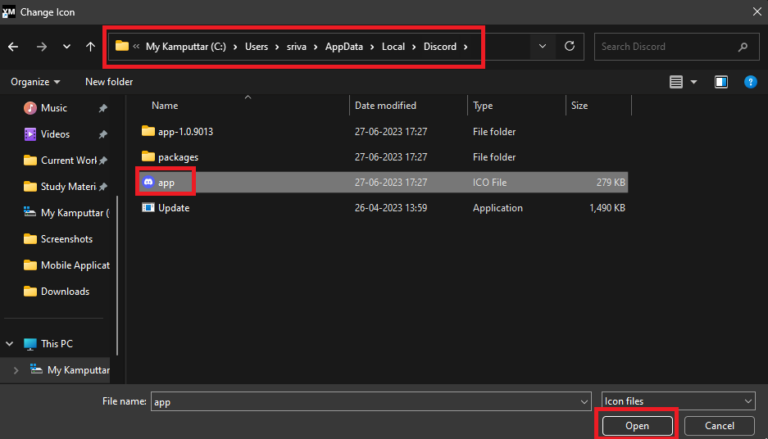 How to Change Discord Icon on Windows 11 - GeekChamp