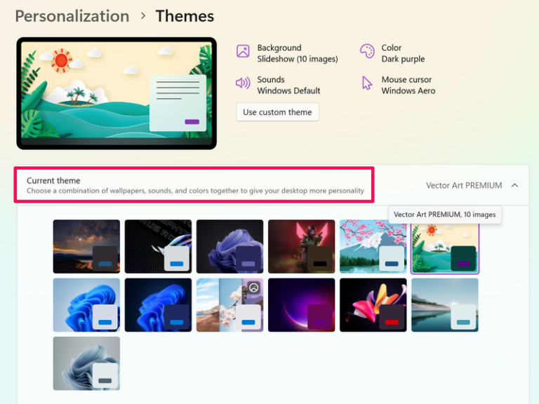 How to Change Wallpaper Automatically in Windows 11 - GeekChamp