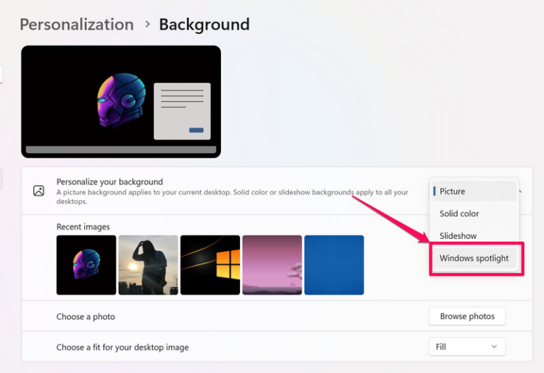 How to Change Wallpaper Automatically in Windows 11 - GeekChamp