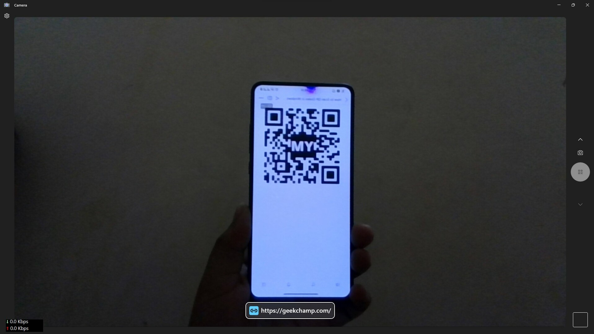How to Scan QR Codes in Windows 11 - GeekChamp