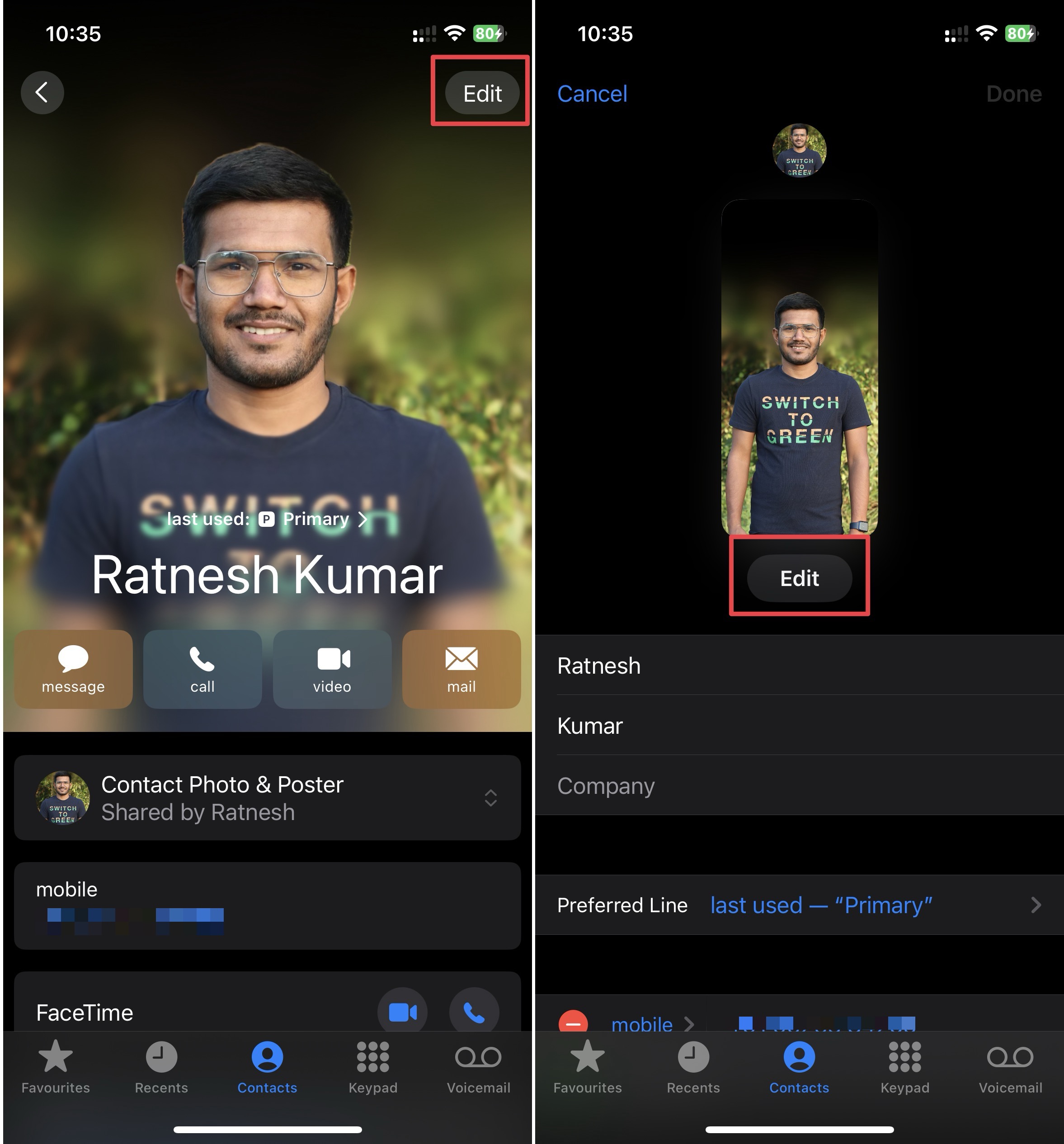How to Delete Contact Photo and Poster on iPhone in iOS 17 - GeekChamp