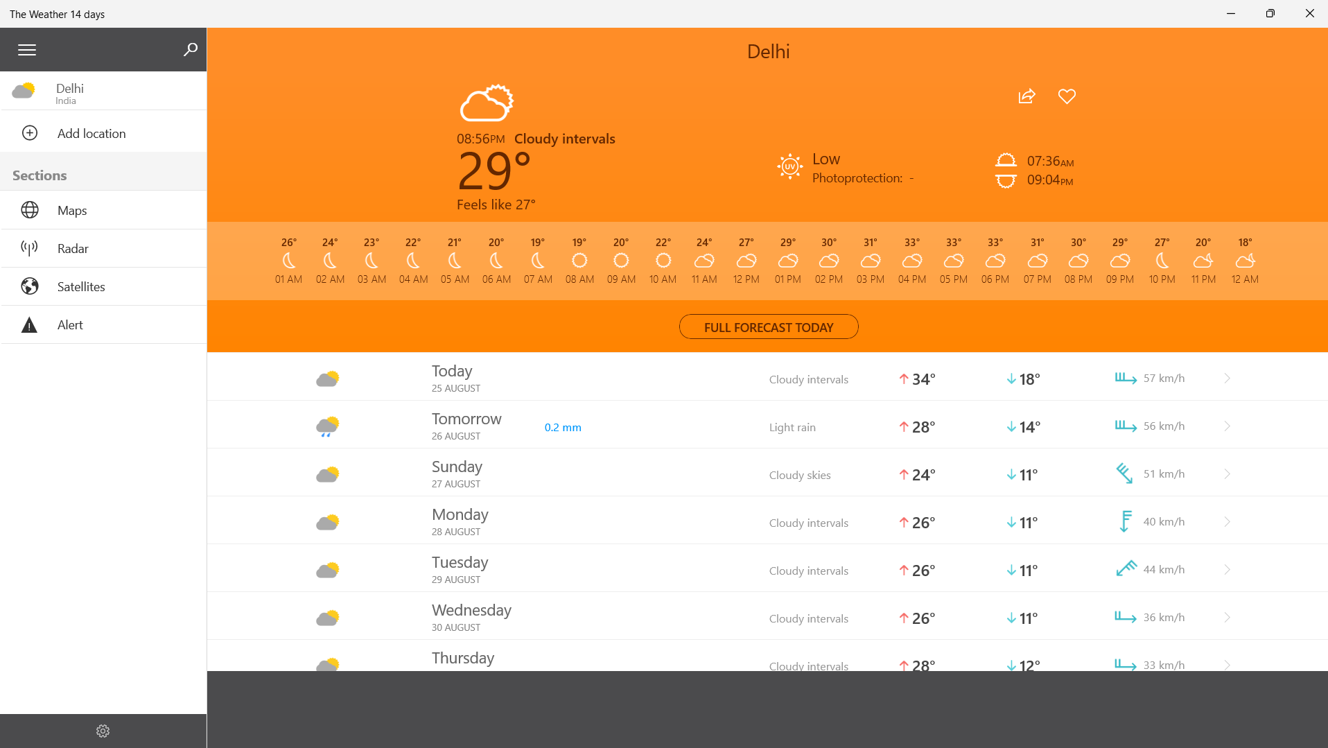 Best Weather App For Windows 11 - GeekChamp