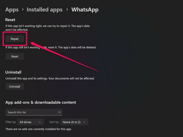 How to Fix WhatsApp Screen Sharing Not Working - GeekChamp