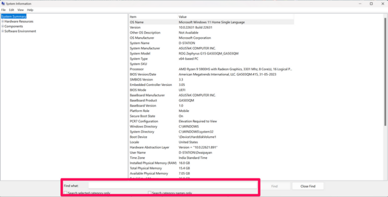 How to Check Computer Specs in Windows 11 - GeekChamp