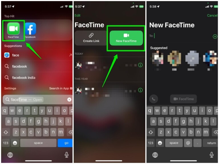 How to Add Reactions During FaceTime Calls on iPhone in iOS 17 - GeekChamp