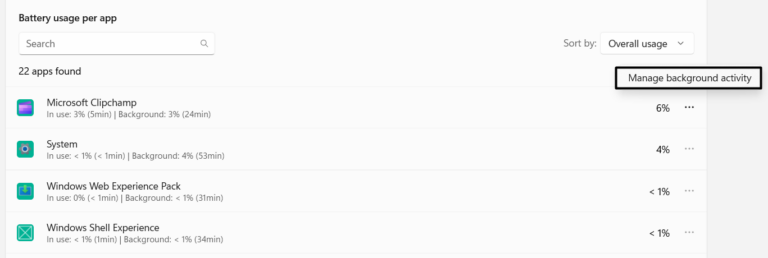 How to Disable Background Apps in Windows 11 - GeekChamp