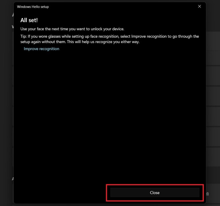 How to Setup Windows Hello in Windows 11 - GeekChamp