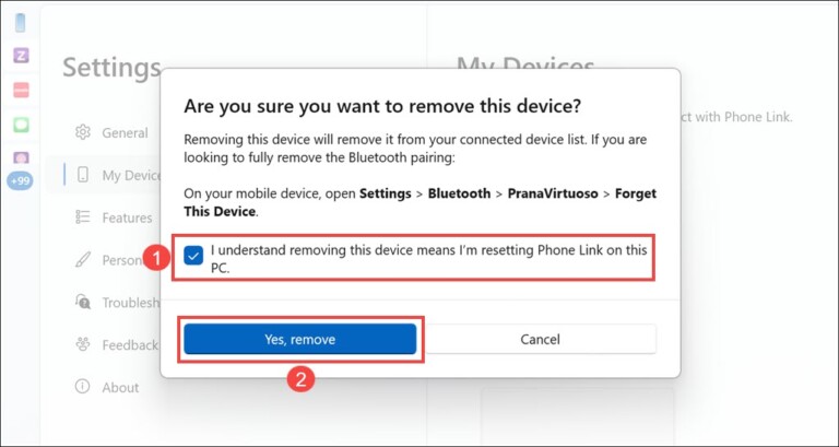 How to Disable or Uninstall Phone Link App in Windows 11 - GeekChamp How to Disable or Uninstall Phone Link App in Windows 11 - GeekChamp