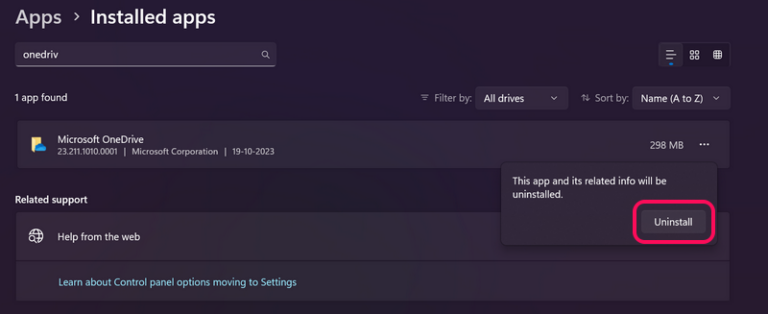 How to Disable OneDrive in Windows 11 - GeekChamp