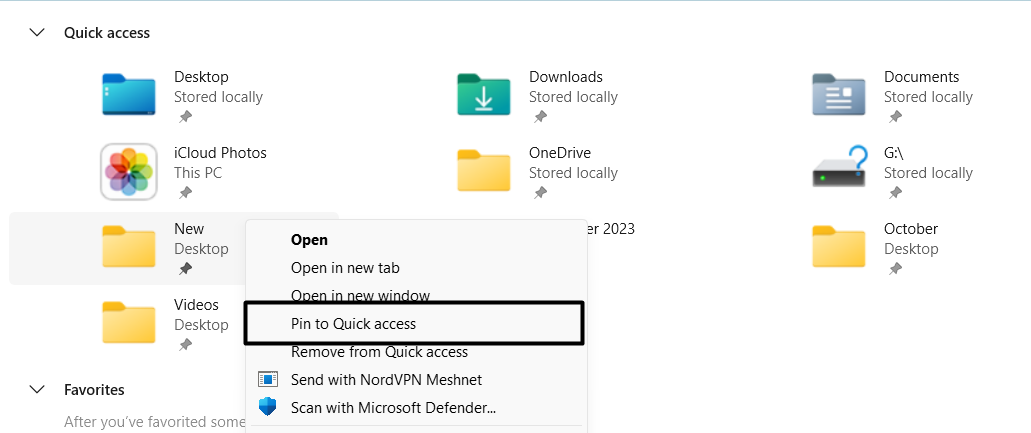 How to Enable and Use Quick Access in Windows 11 - GeekChamp
