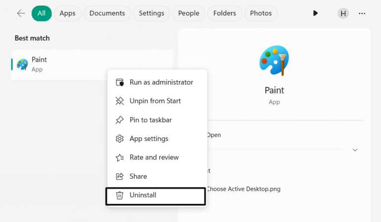 How to Fix Paint or Paint 3D Not Working in Windows 11 - GeekChamp