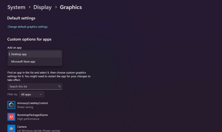 How to Set Default Graphics Card in Windows 11 - GeekChamp