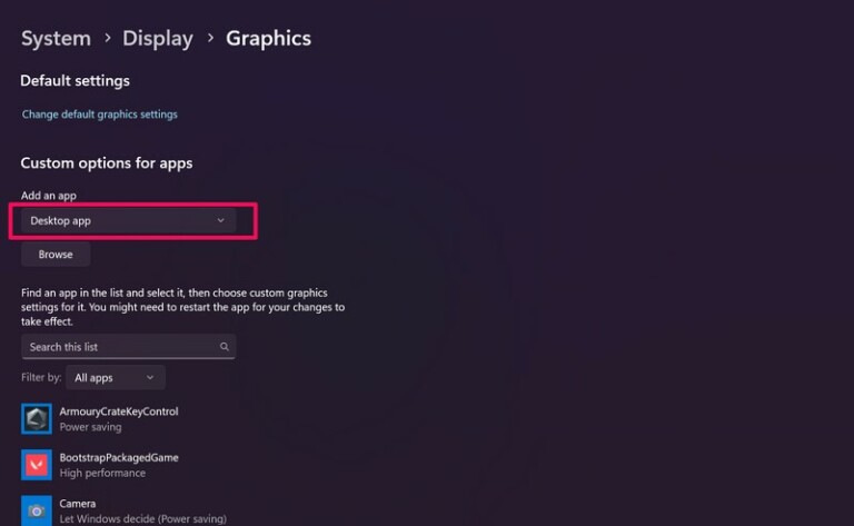 How to Set Default Graphics Card in Windows 11 - GeekChamp