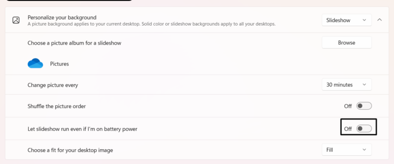 How to Fix Lock Screen Slideshow Not Working in Windows 11 - GeekChamp