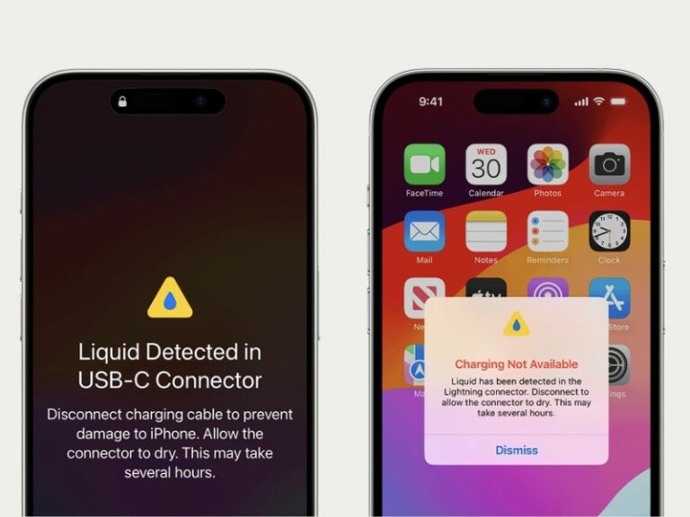 How to Fix Liquid Detected in Lightning or USB-C Connector Error on ...