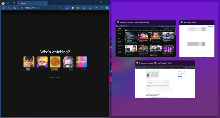 How to Use Snap Layouts in Windows 11 - GeekChamp