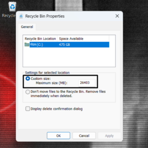 How to Fix Recycle Bin Not Working in Windows 11 - GeekChamp