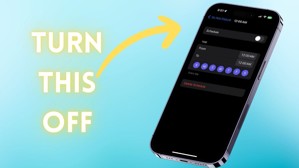How to Fix Do Not Disturb Turning On Automatically on iPhone in iOS 17 - GeekChamp