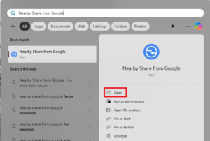 How To Fix Quick Share From Google Not Working In Windows 11 Geekchamp
