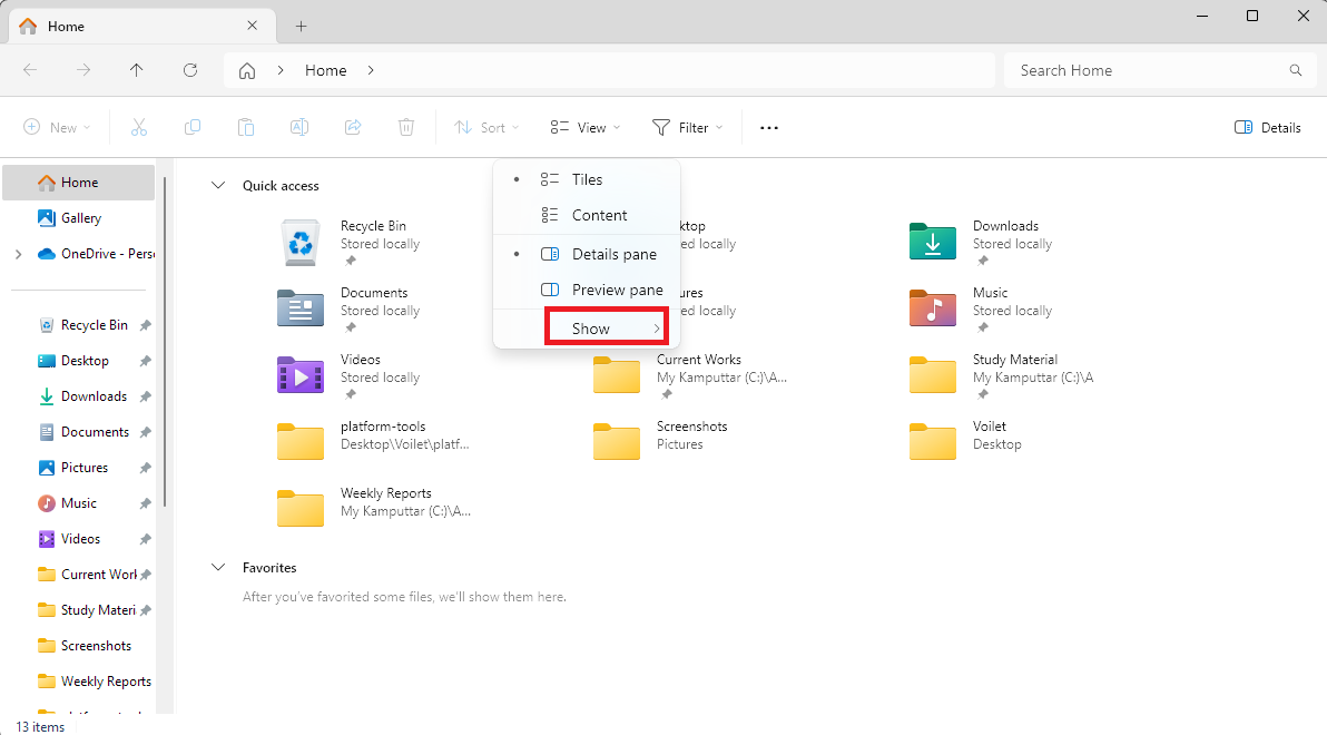 How to Show Hidden Files on Windows 11 - GeekChamp