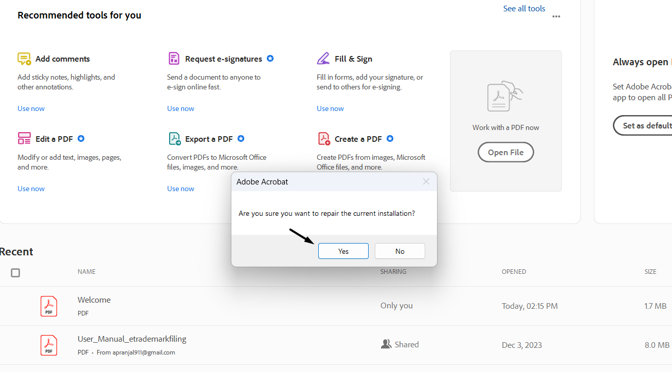 How to Fix Adobe Acrobat DC Not Working on Windows 11 - GeekChamp