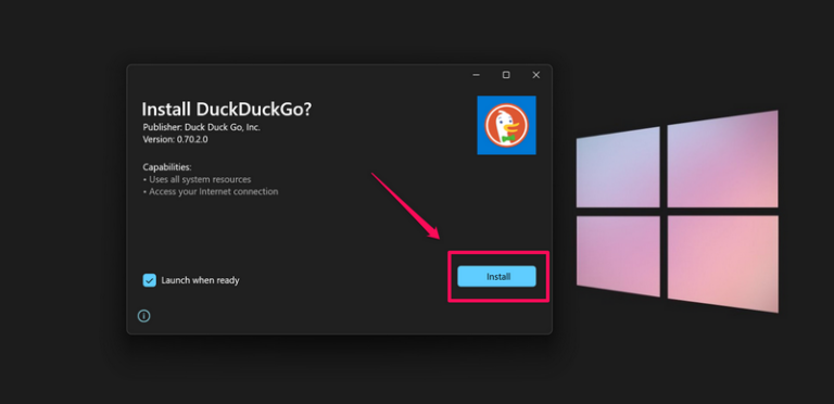 How to Install and Use DuckDuckGo Browser on Windows 11 - GeekChamp