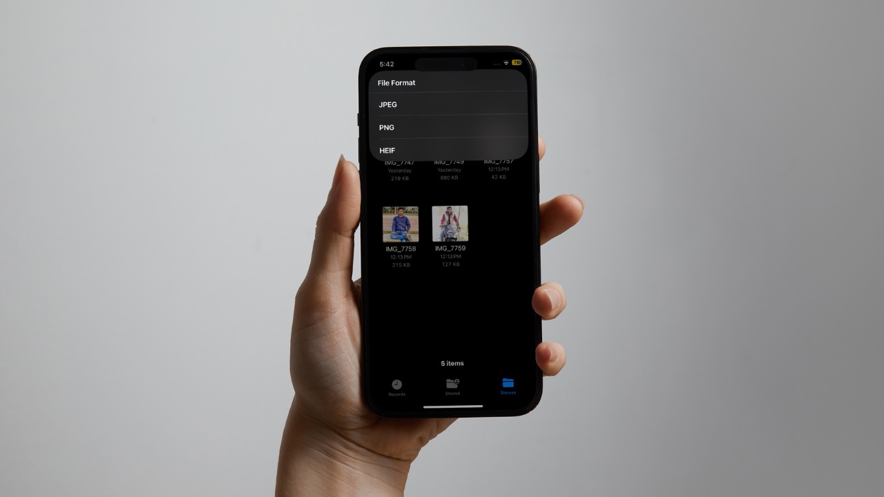 Here's How to Convert iPhone Image Format Without Quality Loss