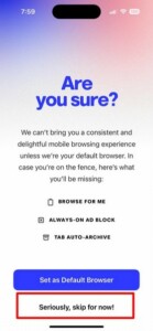 How to Install and Use the Arc Search Browser on iPhone - GeekChamp
