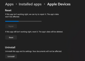 How to Fix the Apple Devices App Not Working on Windows 11 - GeekChamp