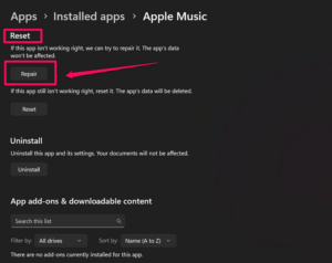 How to Fix the Apple Music App Not Working on Windows 11 - GeekChamp