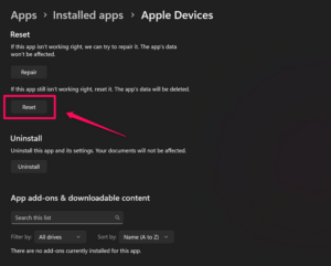 How to Fix the Apple Devices App Not Working on Windows 11 - GeekChamp