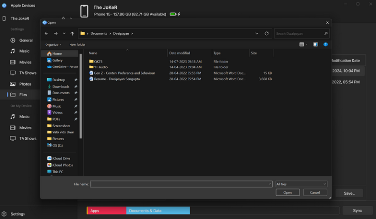 How to Transfer Files From iPhone to Windows 11 (And Vice-Versa) Using ...