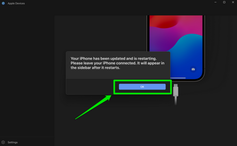 How to Update Your iPhone Using the Apple Devices App on Windows 11 - GeekChamp