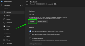 How to Update Your iPhone Using the Apple Devices App on Windows 11 ...
