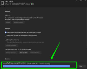 How to Update Your iPhone Using the Apple Devices App on Windows 11 ...