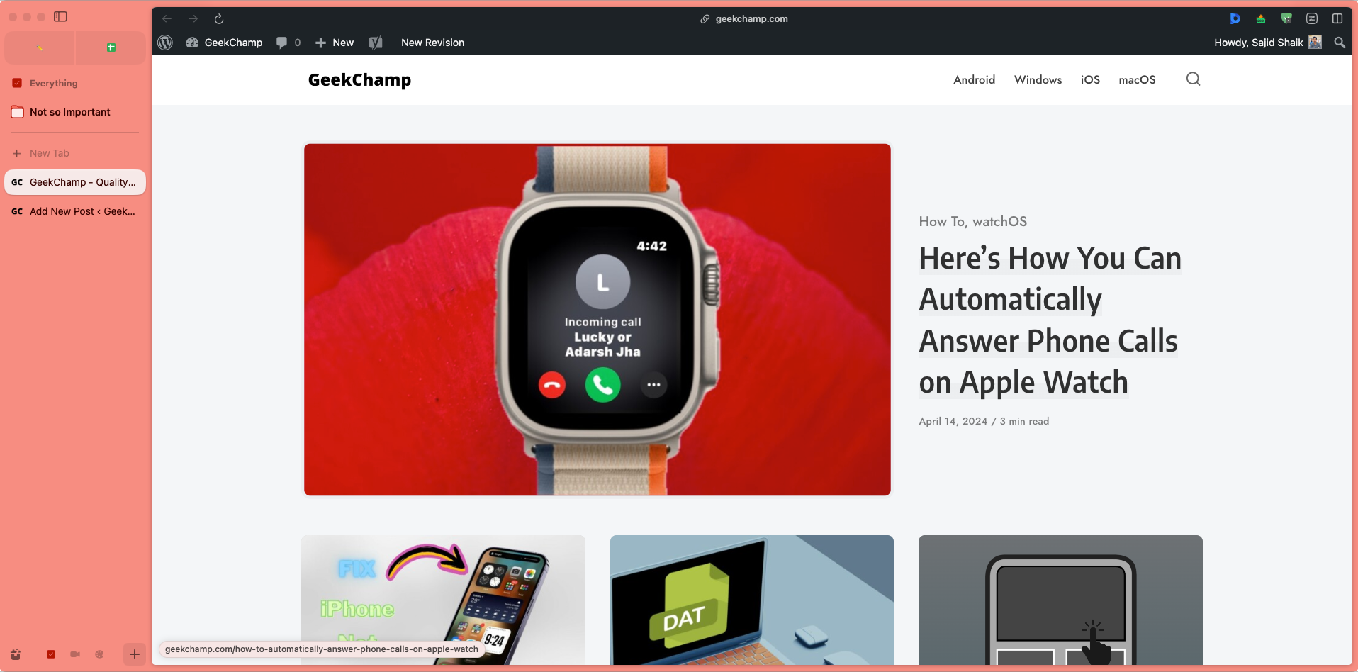 How to Install and Use Arc Browser on Mac - GeekChamp
