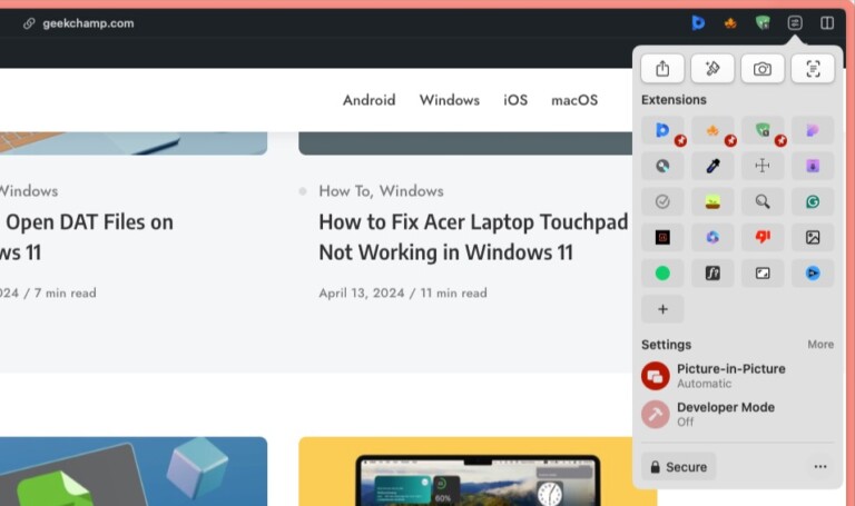 How to Install and Use Arc Browser on Mac - GeekChamp