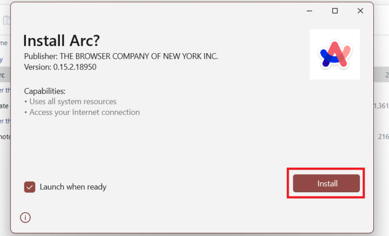 How to Install and Use Arc Browser on Windows 11 - GeekChamp